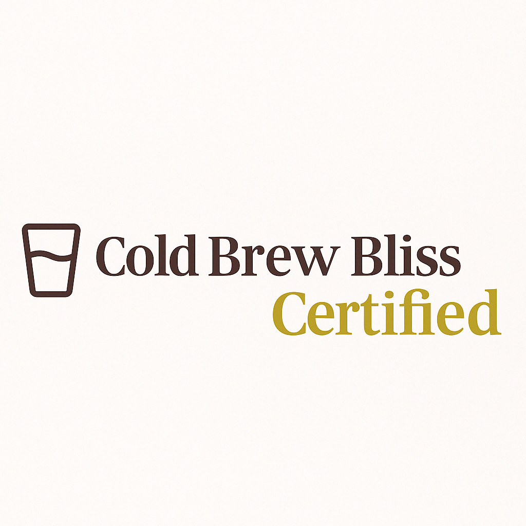 Cold Brew Bliss — Certified Cold Brew Excellence